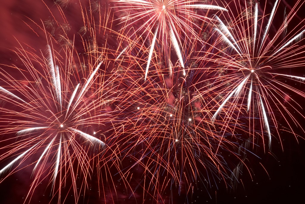 Höhenfeuerwerk